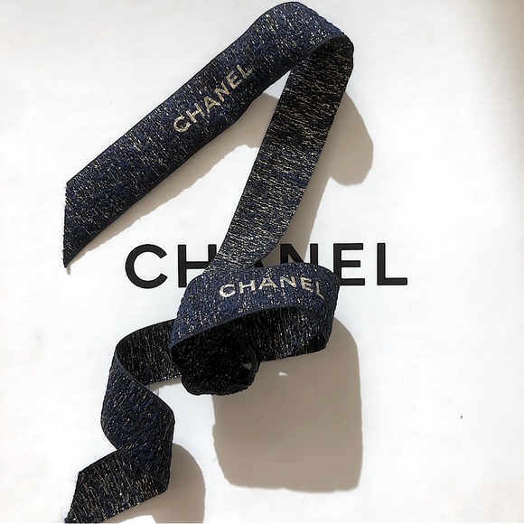 CHANEL | Party Supplies | Chanel Limited Edition Gold Sparkle Glitter ...
